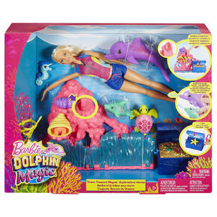 Barbie Dolphin Magic Ocean Treasure Set