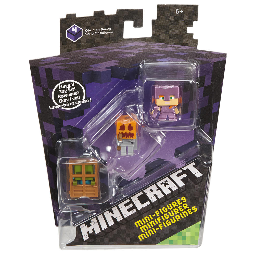 Minecraft Mini 3-Pack Figure Assortment