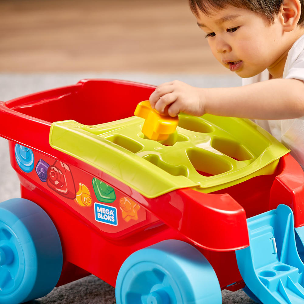Mega Bloks First Builders Shape Sorting Wagon