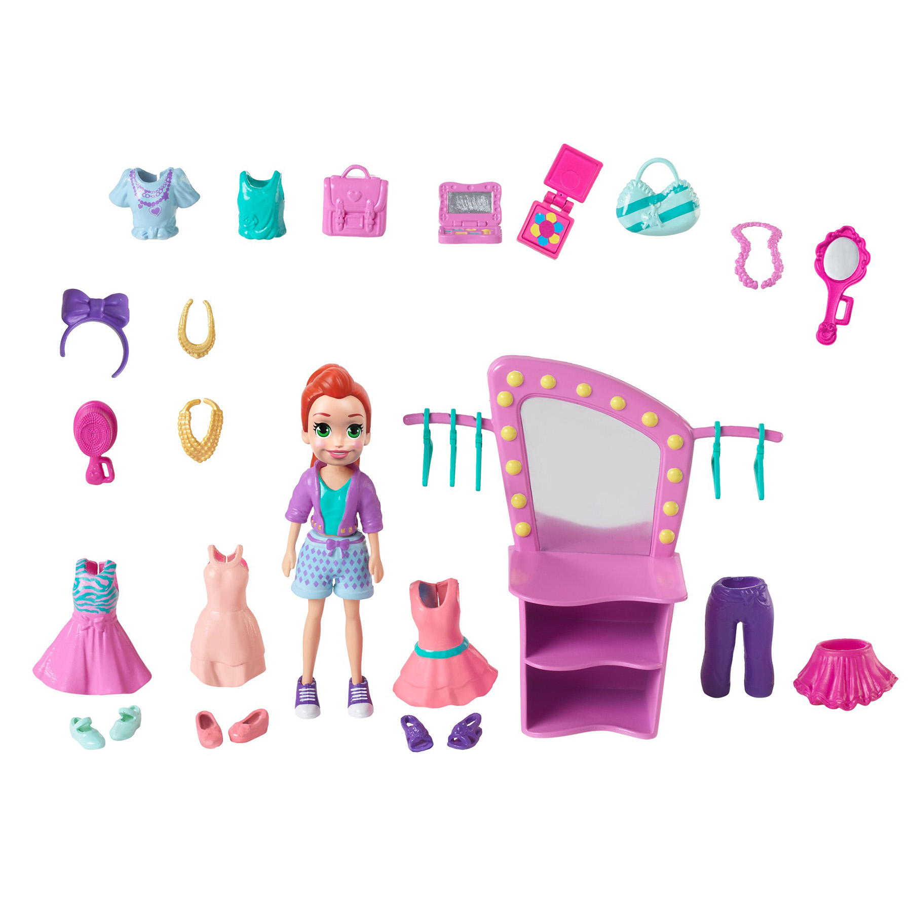 Polly Pocket Fiercely Fab Studio Pack - Lila