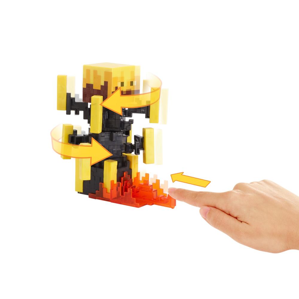 Minecraft Action Figure - Blaze with Spinning Action