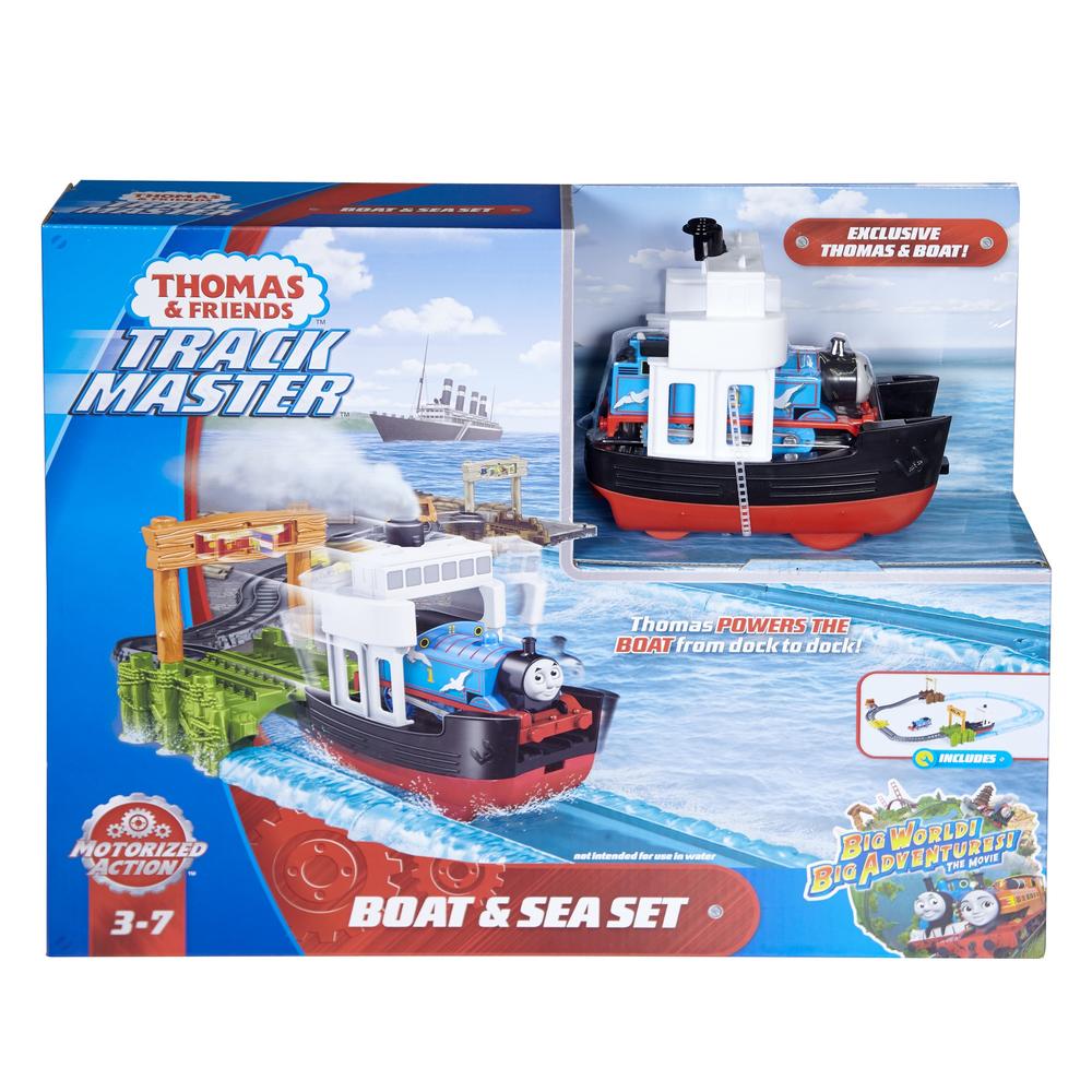 Thomas & Friends Fisher-Price TrackMaster Boat & Sea Play Set