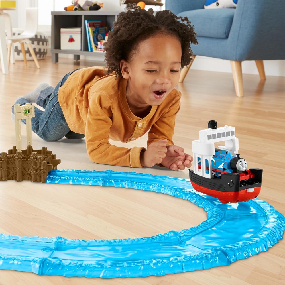 Thomas & Friends Fisher-Price TrackMaster Boat & Sea Play Set