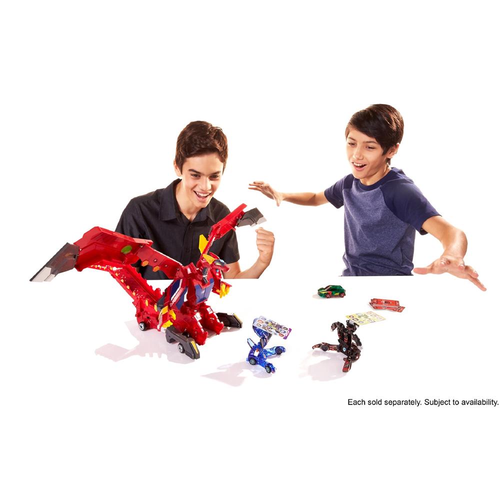 Mattel Deluxe Transforming Mecard Mega Dracha Figure