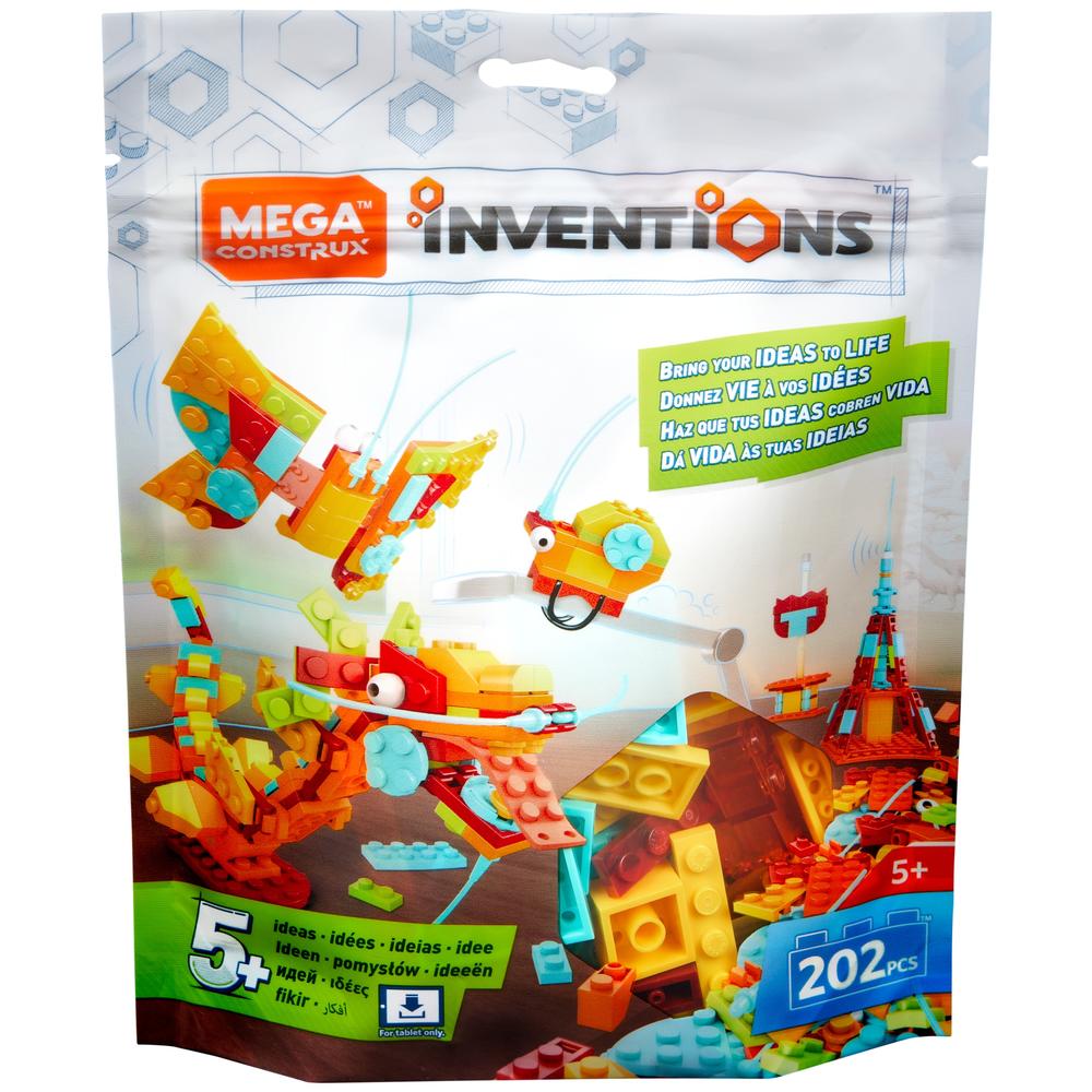 Mega Construx Inventions Vibrant Brick Building Set