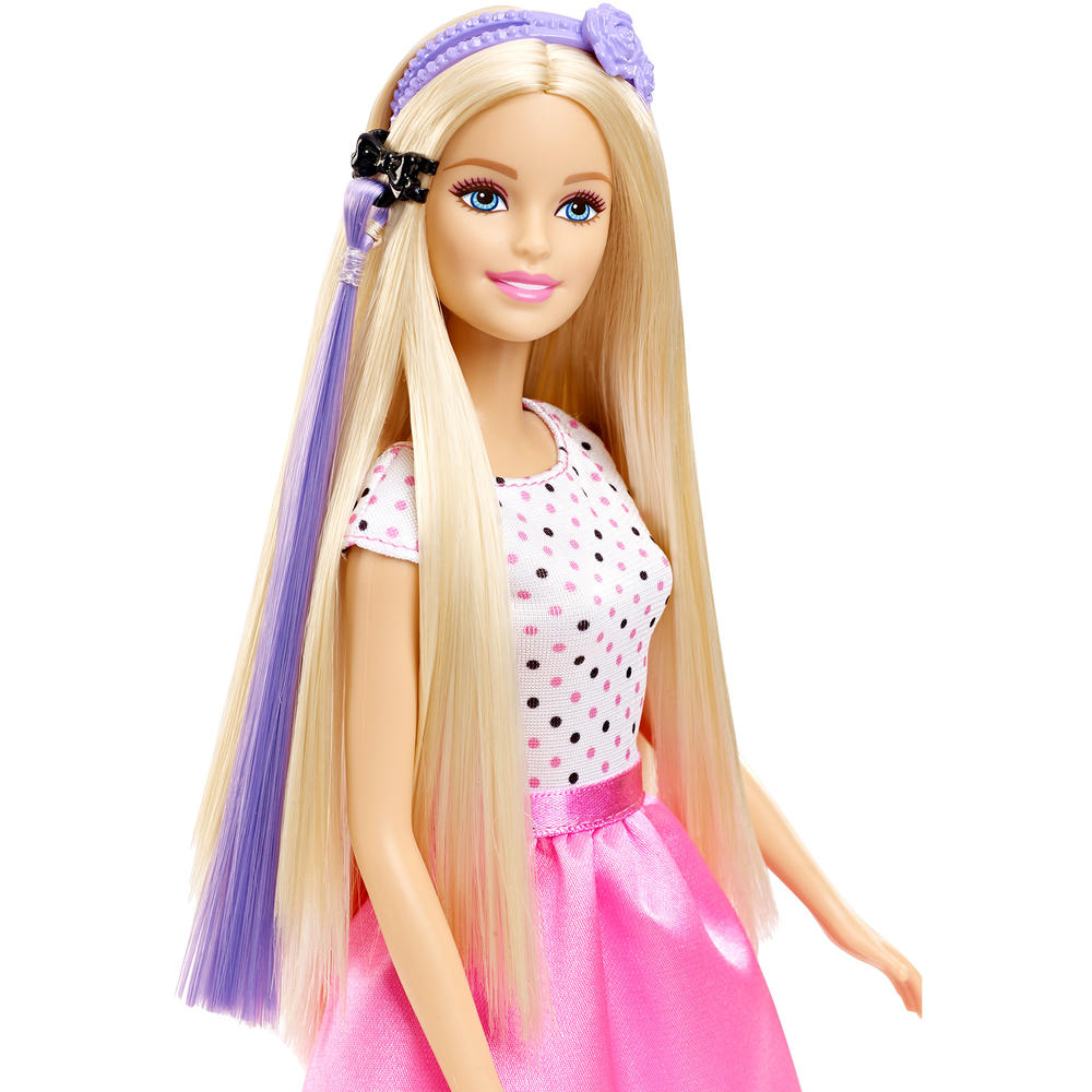 Barbie Doll & Hair Accessories Playset