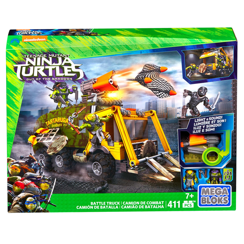 Mega Bloks Nickelodeon Teenage Mutant Ninja Turtle - Battle Truck