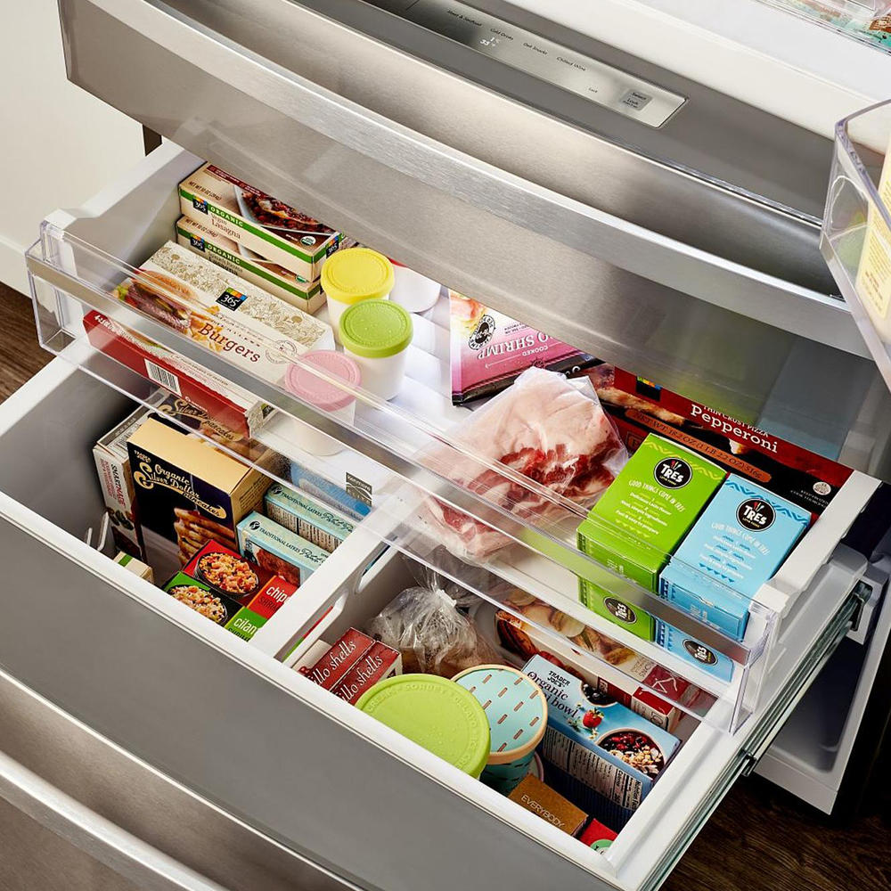 Kenmore Elite 72695 29.5 cu. ft. 4-Door Smart French Door Refrigerator ...