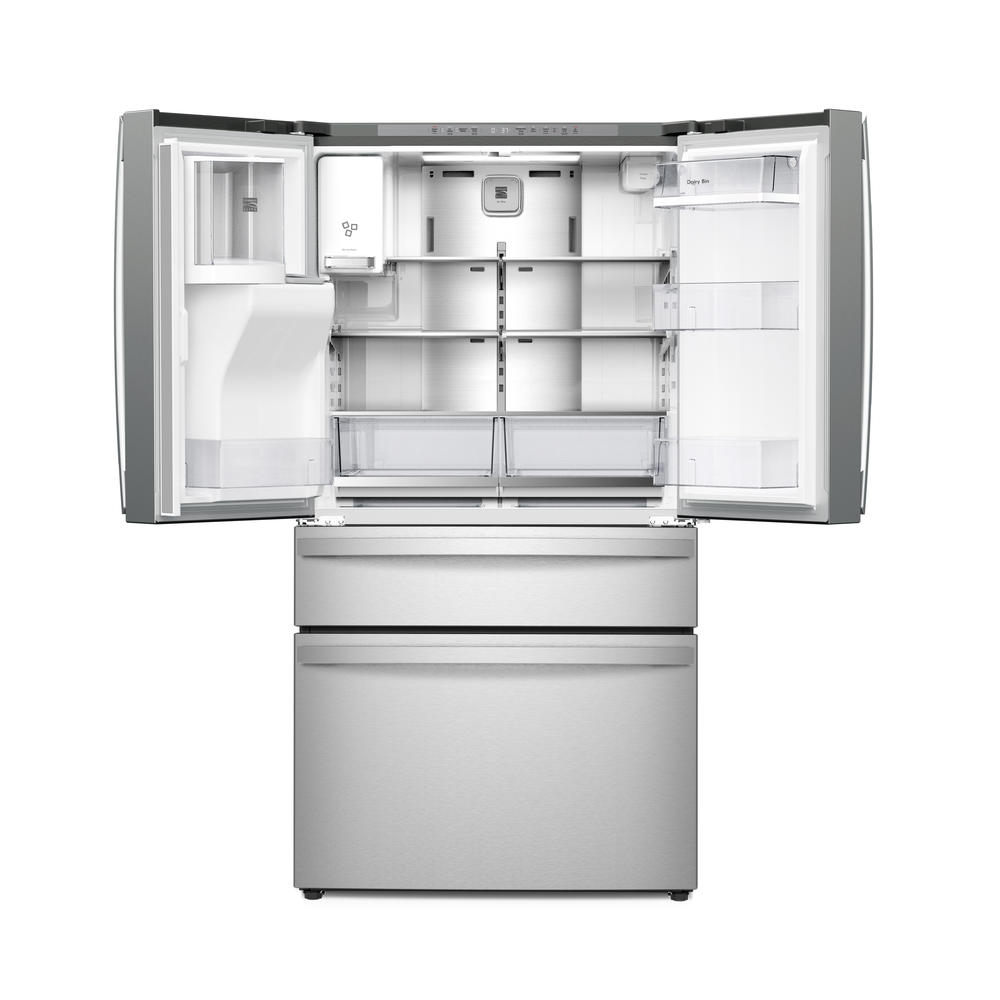 Kenmore Elite 73335 29.6 cu. ft. 4-Door Smart French Door Refrigerator ...