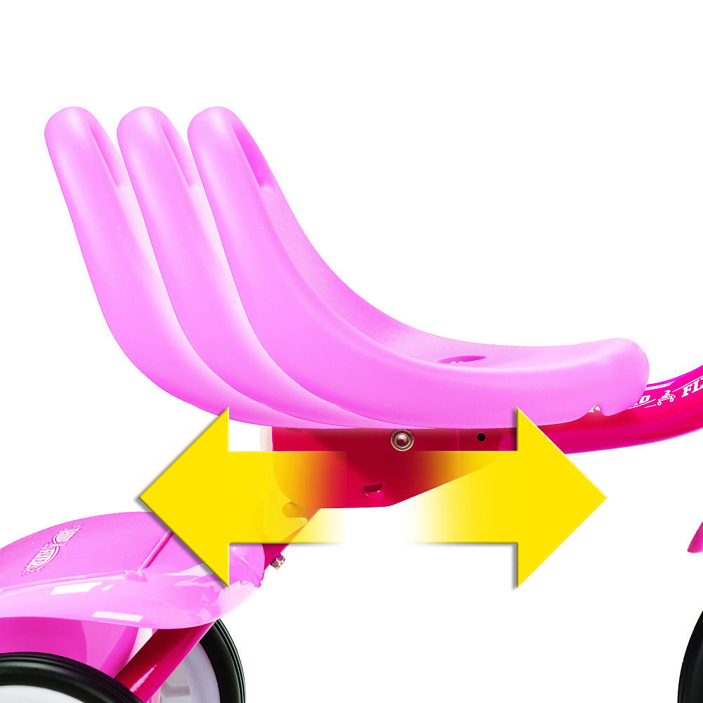 Radio Flyer Little Miss Flyer Fold-2-Go Tricycle - Pink