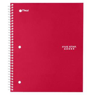 Mead Five Star Notebook - 1 Subject