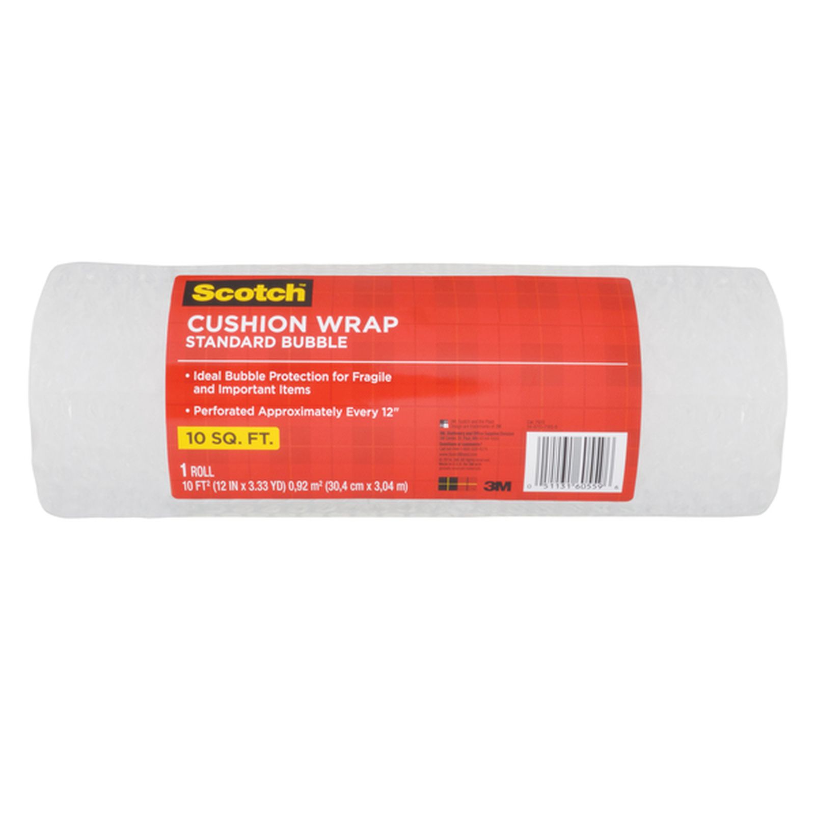 3M 7920 Scotch Bubble Packing Sheet 12 x 10