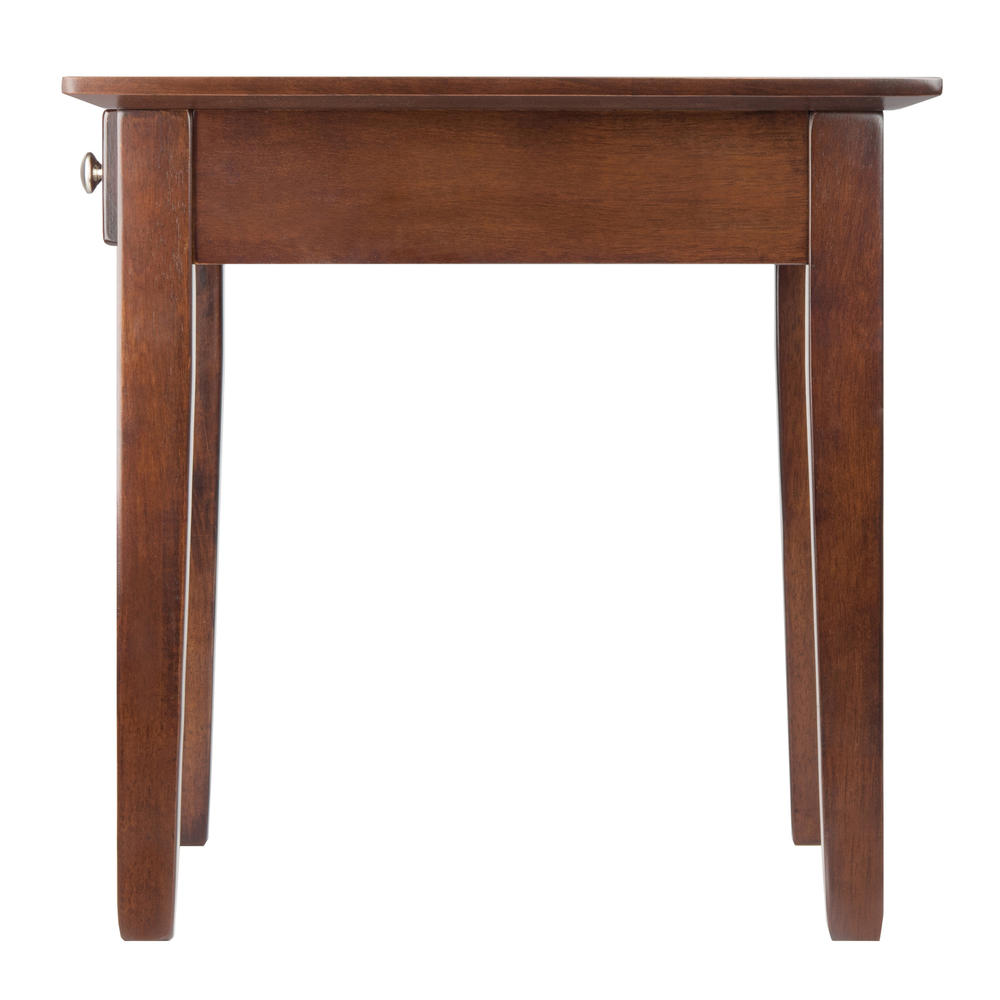 Winsome Wood Rochester End Table with one Drawer, Shaker