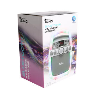 Vivitar iSing Bluetooth Karaoke Machine with Mic - Silver