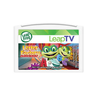 LeapFrog LeapTV Letter Factory Adventures Educational Active Video Game
