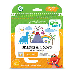 LeapFrog LeapStart Preschool Activity Book: Shapes & Colors and Creativity