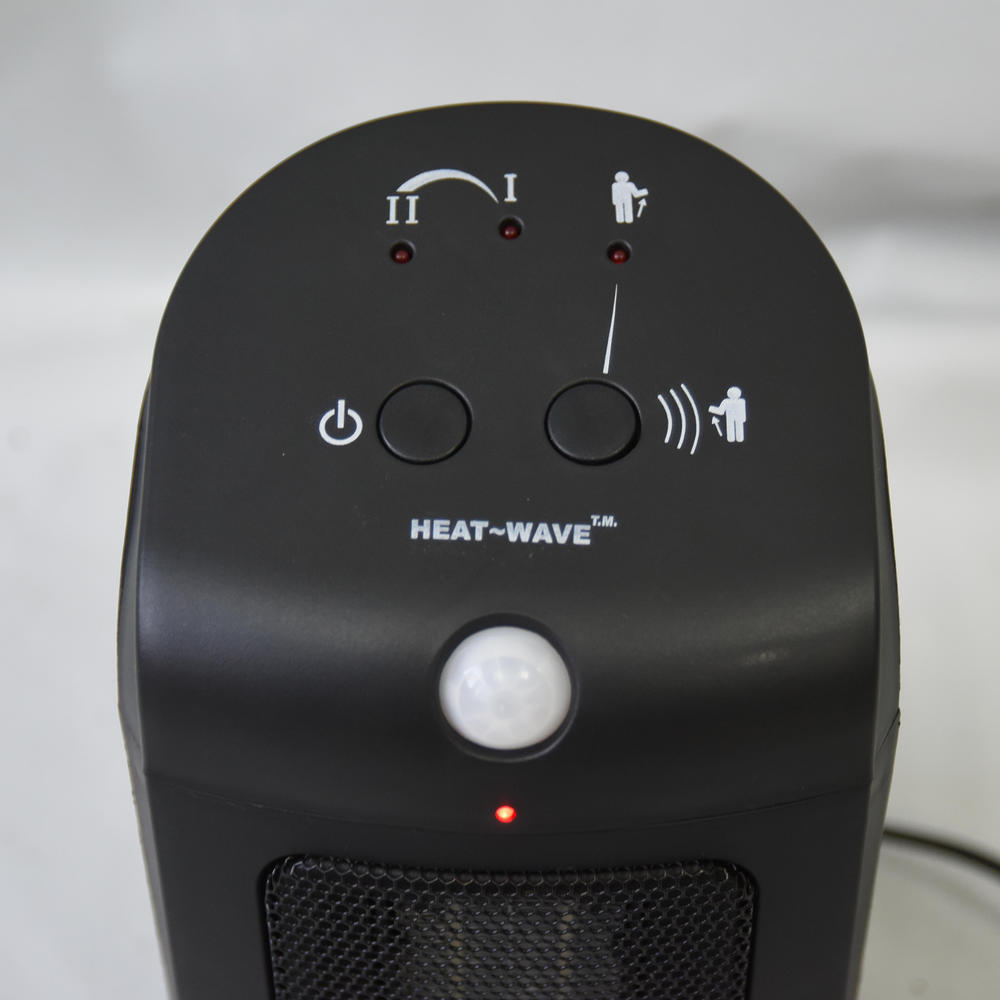 Heat Wave EB58674 Motion Sensing Ceramic Heater – Black