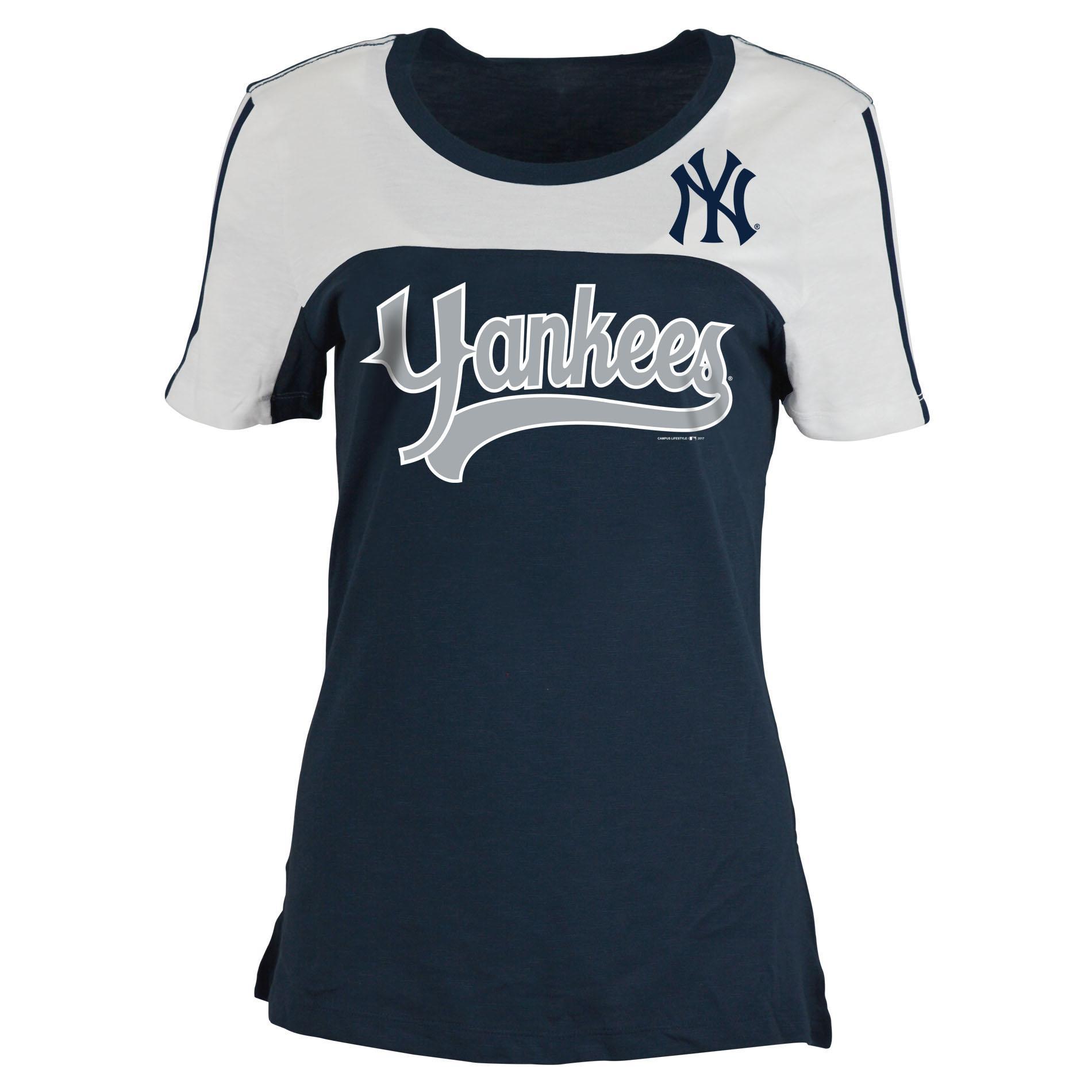 MLB Women's Jersey T-Shirt - New York Yankees