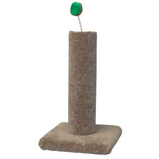 SmartyKat Claw Tuff Carpeted Cat Scratch Post