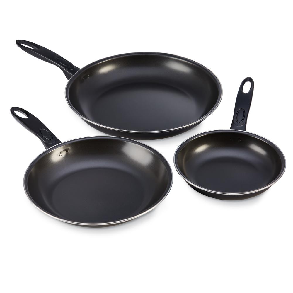 Gibson Everyday 3-Piece Frying Pan Set