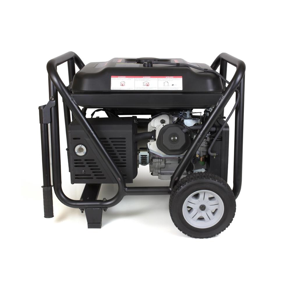 RAVEN GEN6500E 6500 Watt Electric Start Generator w/ Wheel Kit