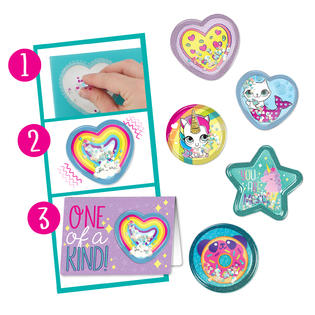Fashion Angels Magical Shaker Sticker Design Kit