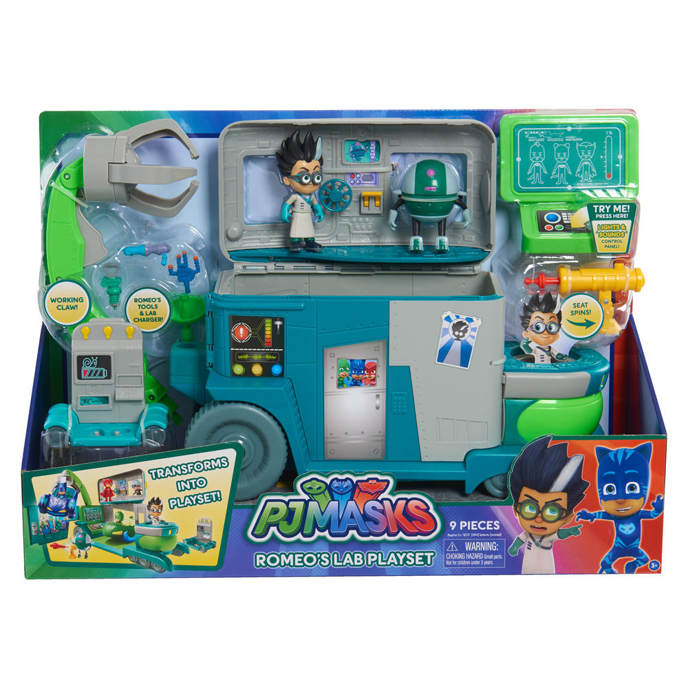 Just Play Disney PJ Masks Romeo's Lab Play Set