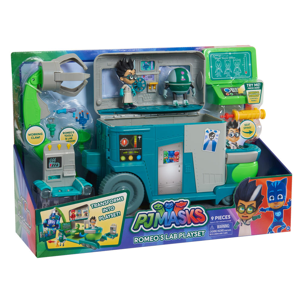 Just Play Disney PJ Masks Romeo's Lab Play Set