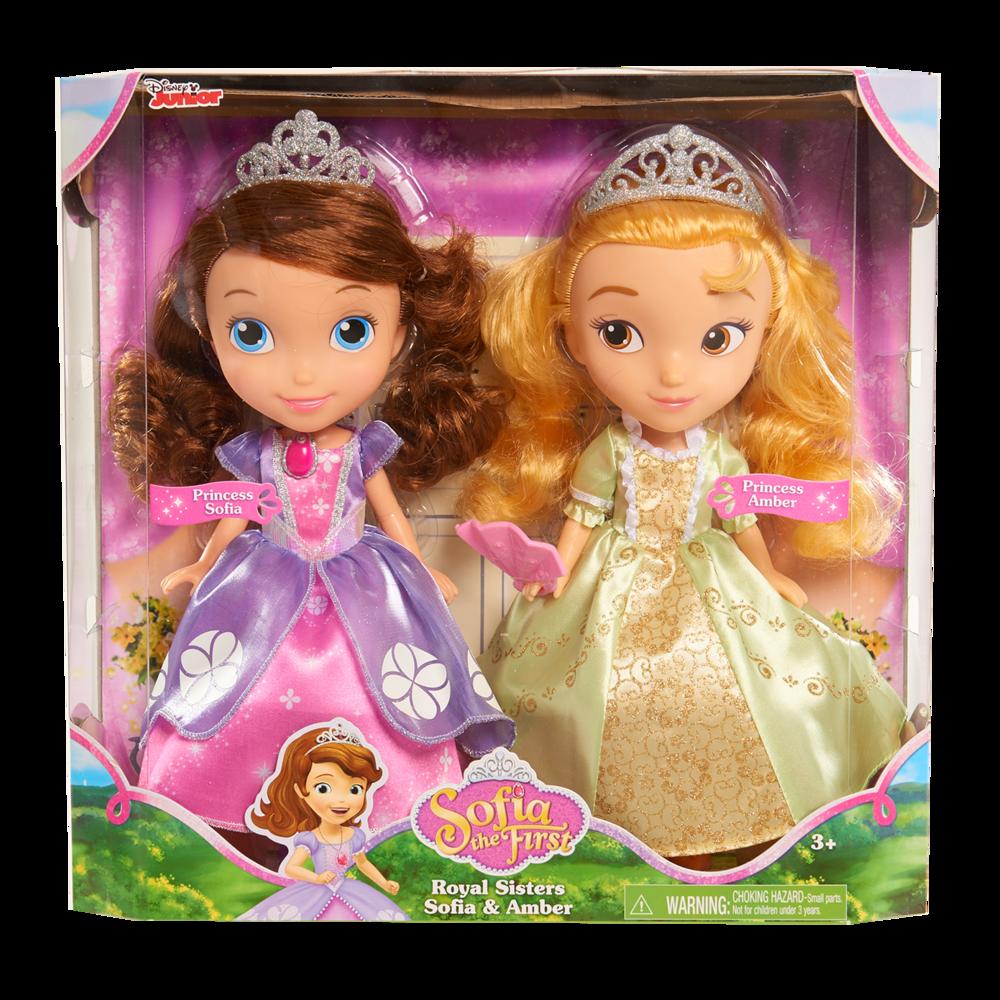 Disney Sofia the First - Royal Sisters Sofia & Amber Dolls