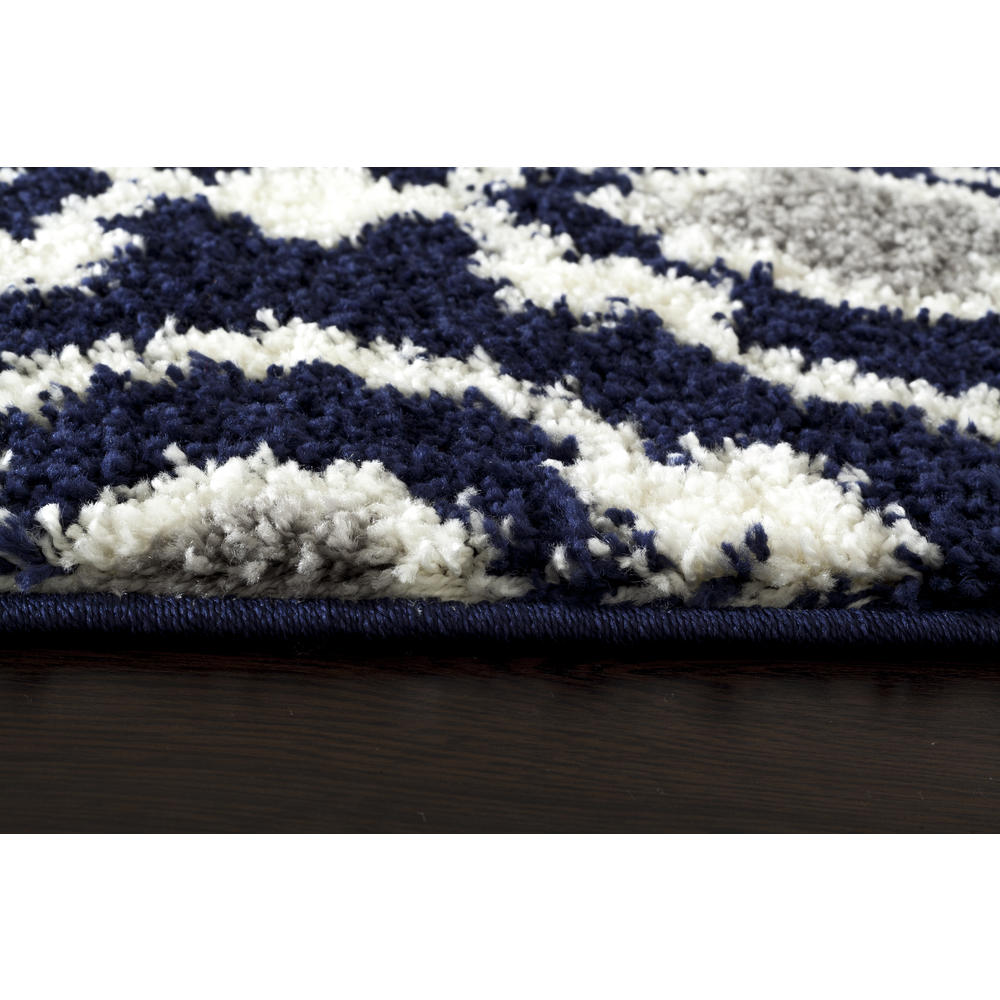 World Rug Gallery Florida Shag Florida Shag Cozy Moroccan Trellis 2525 ...