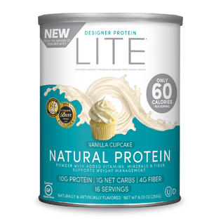 Lite Protein Powder Natural Vanilla Cupcake 9.03 oz (256 g)