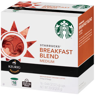 Starbucks Coffee Breakfast Blend K-Cups 0.758 lb