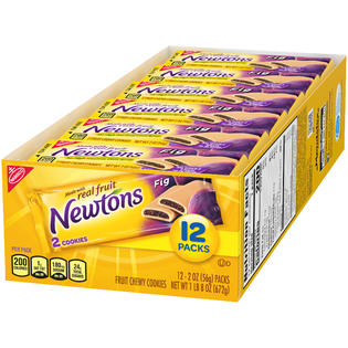 Nabisco Fig Newtons Fruit Chewy Cookies, 12 - 2 oz (57 g) packs [1 lb 8 ...