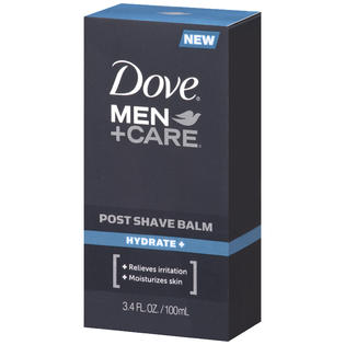 Dove Post Shave Balm, Hydrate+, 3.4 fl oz (100 ml)