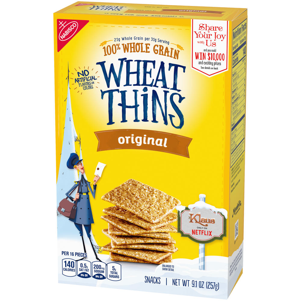 Wheat Thins Original Snacks 9.1 oz. Box