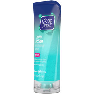 Clean & Clear Exfoliating Scrub, Deep Action, Oil-Free 5 oz (141 g)