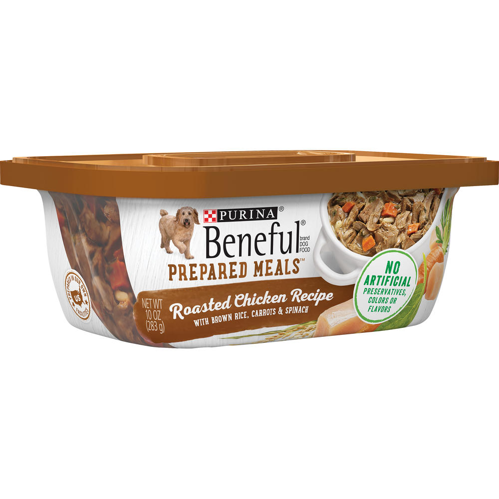Beneful Prepared Meals(TM) Roasted Chicken Recipe Wet Dog Food 10 oz ...
