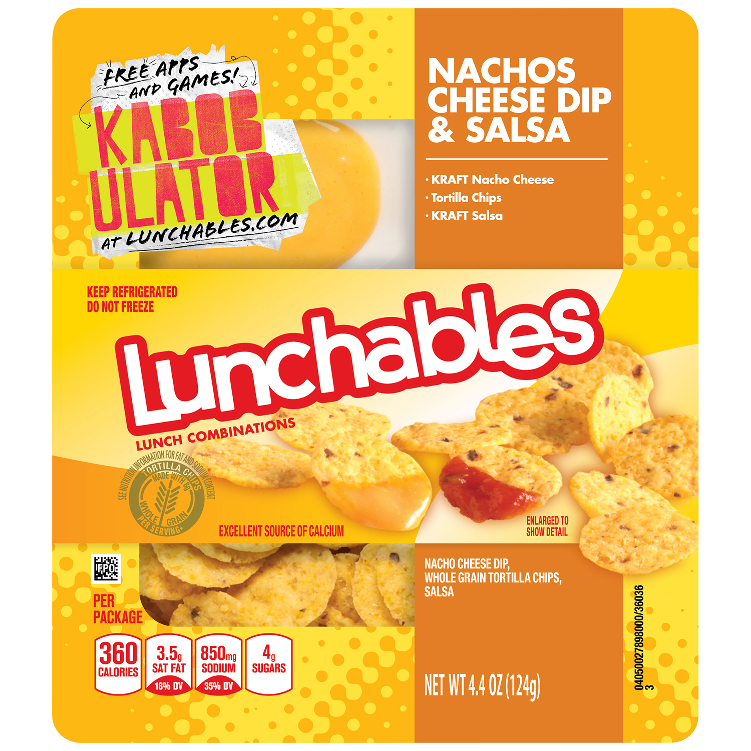 UPC 044700360354 - Oscar Mayer Lunchables Nachos Cheese Dip & Salsa 4.4 ...