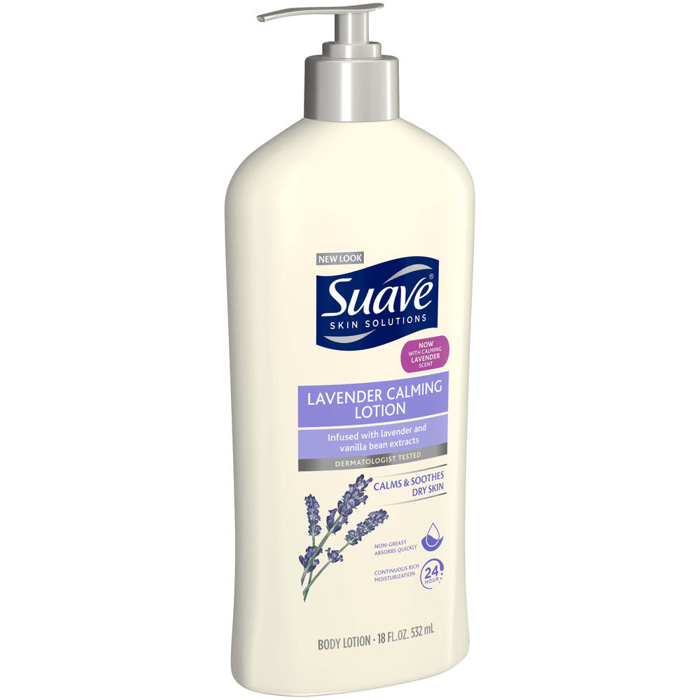 Suave Skin Therapy Moisturizing Body Lotion Lavender Vanilla 18 Fluid ...