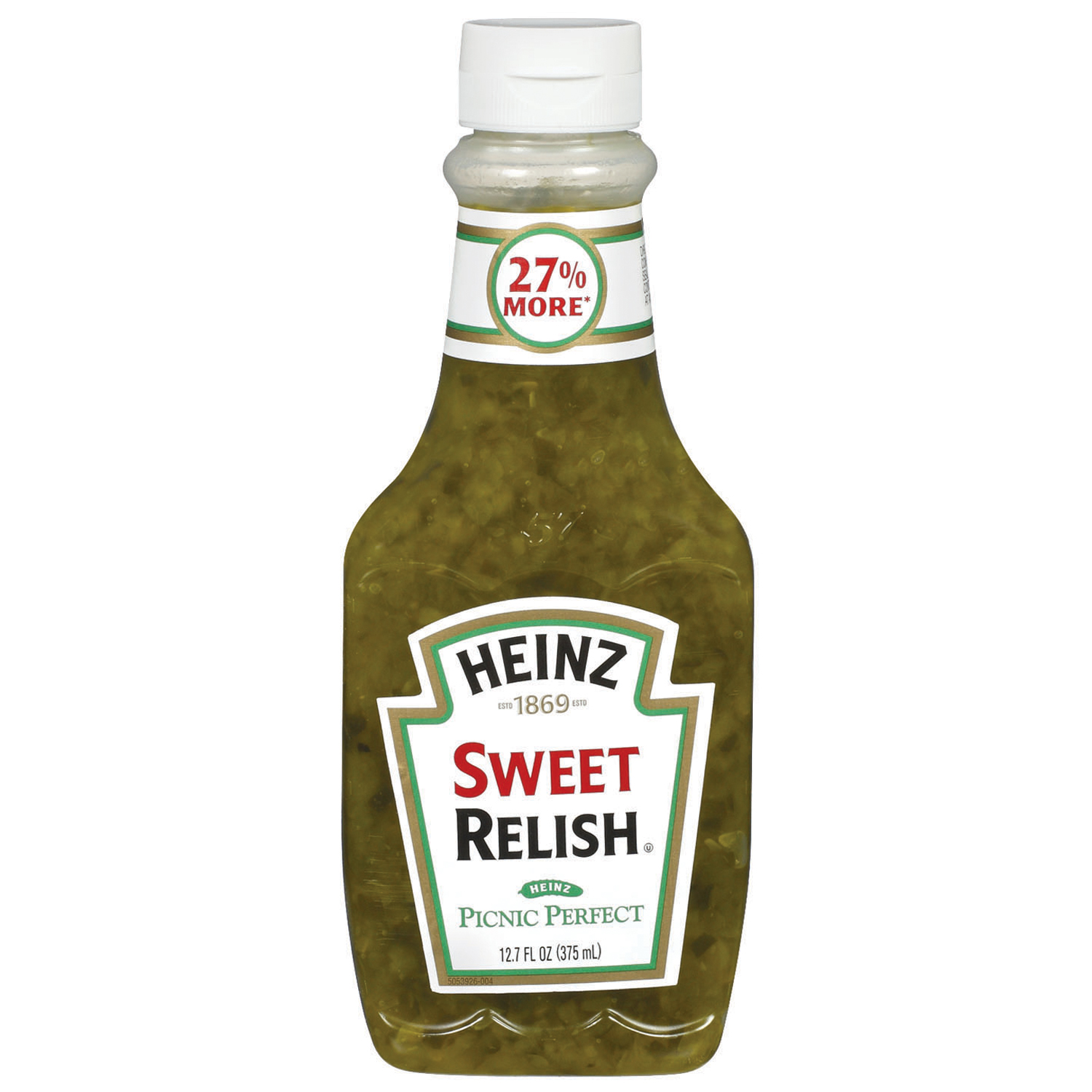 UPC 013000006163 - Heinz Sweet Relish, 12.7 oz | upcitemdb.com