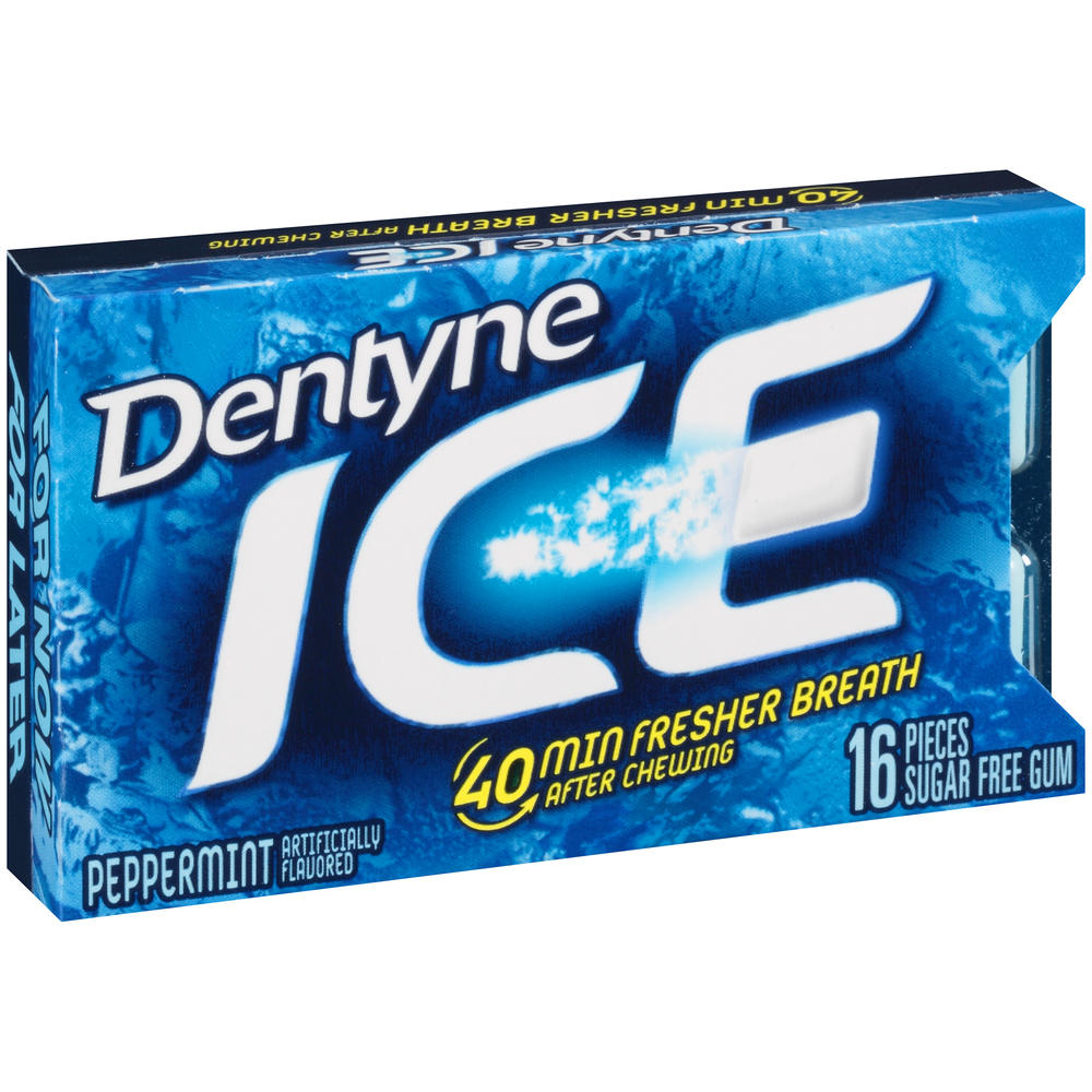 Dentyne Ice Peppermint Sugar Free Gum 16 Piece Pack
