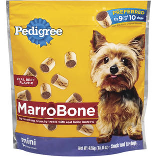 Pedigree MarroBone Snack Food For Small Dogs, with Real Bone Marrow ...