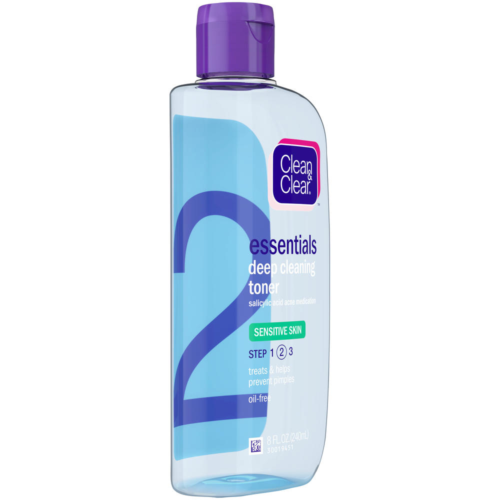Clean & Clear Astringent, Deep Cleaning, Sensitive Skin, 8 fl oz (240 ml)