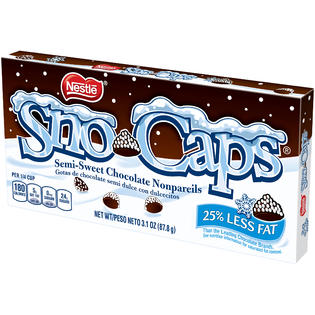 Sno-Caps Candy 3.1 oz. Box
