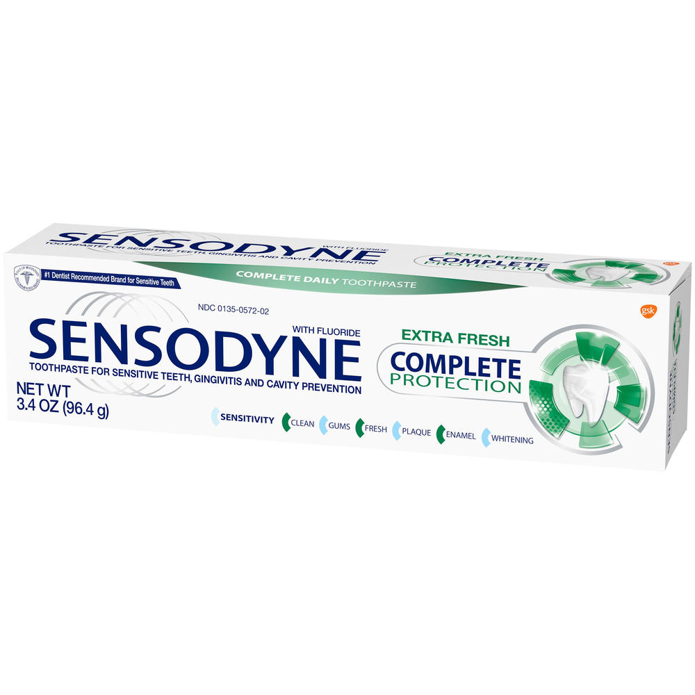 Sensodyne Complete Protection™ Extra Fresh Toothpaste 3.4 oz. Box