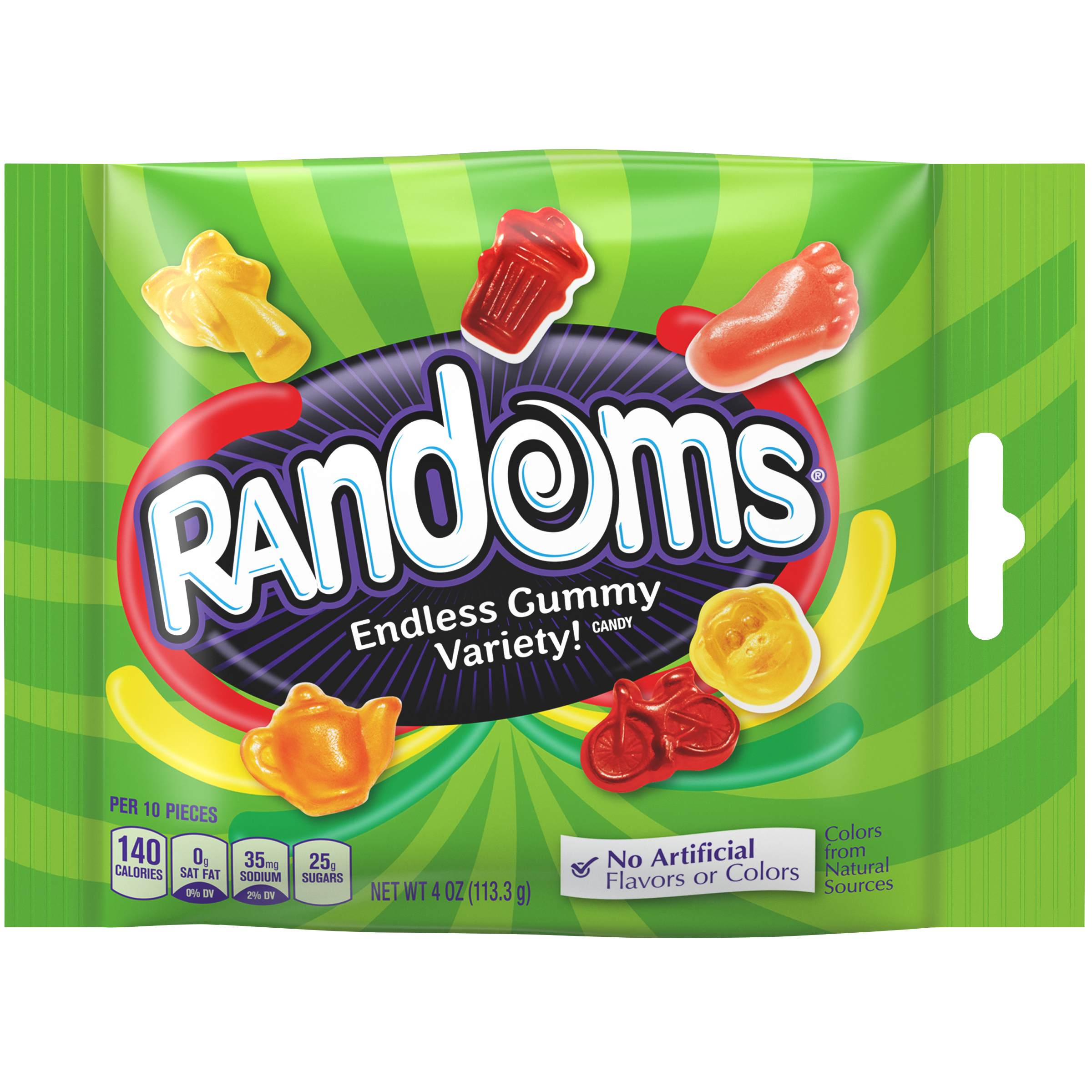 UPC 079200325725 - RANDOMS Gummy Candy 4 oz. Share Pack | upcitemdb.com