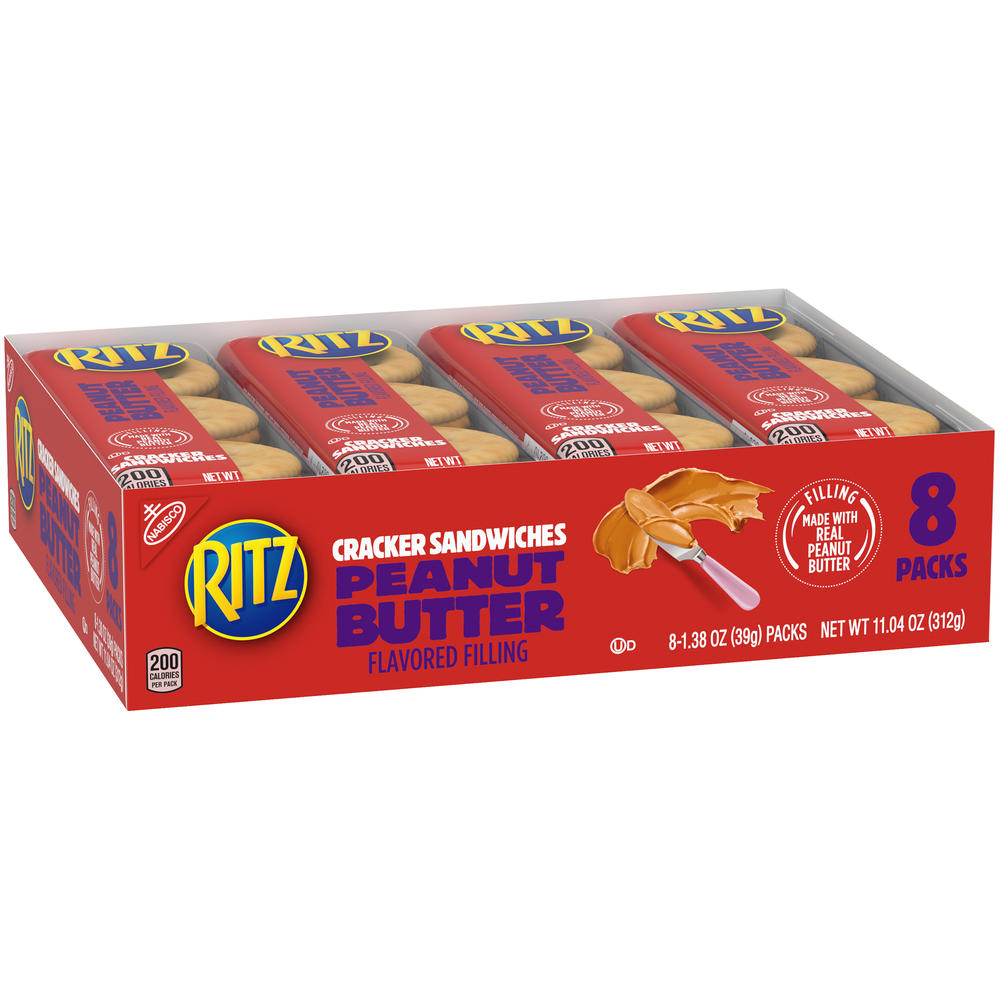 Ritz Cracker Sandwiches Peanut Butter 11.04 oz