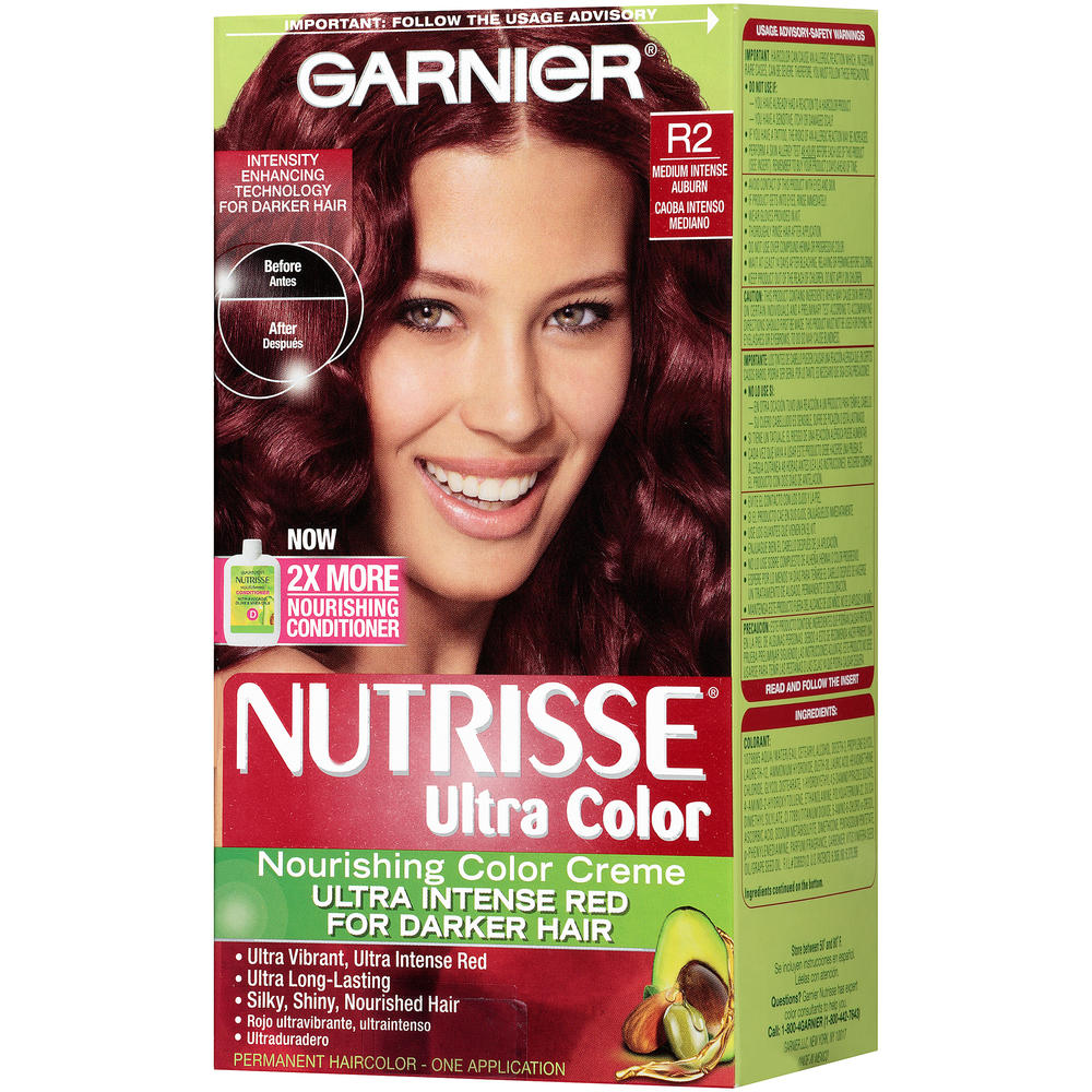 R2 Medium Intense Auburn Ultra Color Nourishing Color Creme 1 KT BOX