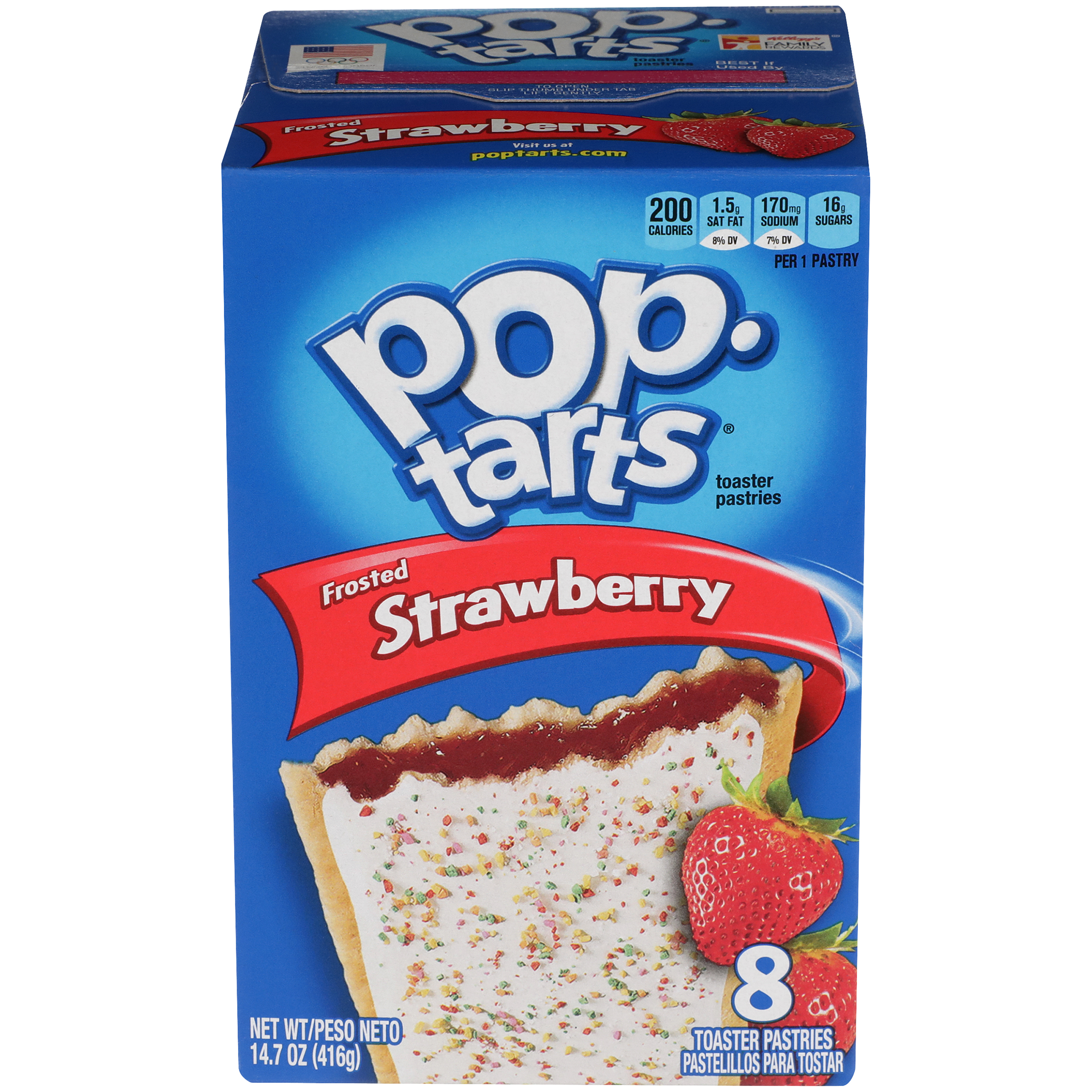 UPC 038000317101 - Kelloggs Pop-Tarts Toaster Pastries - Frstd Strwbrry ...