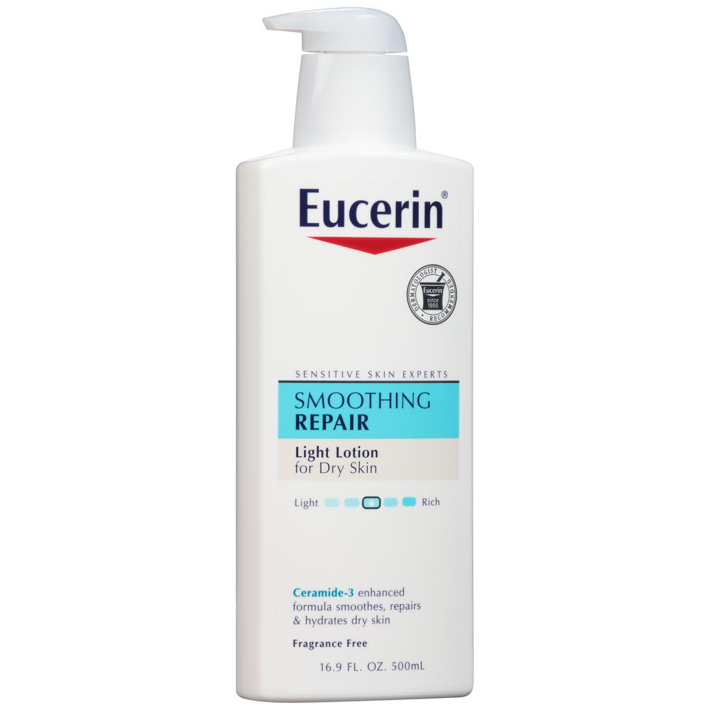 Eucerin Smoothing Essentials Body Lotion, Light Formula, 16.9 fl oz ...